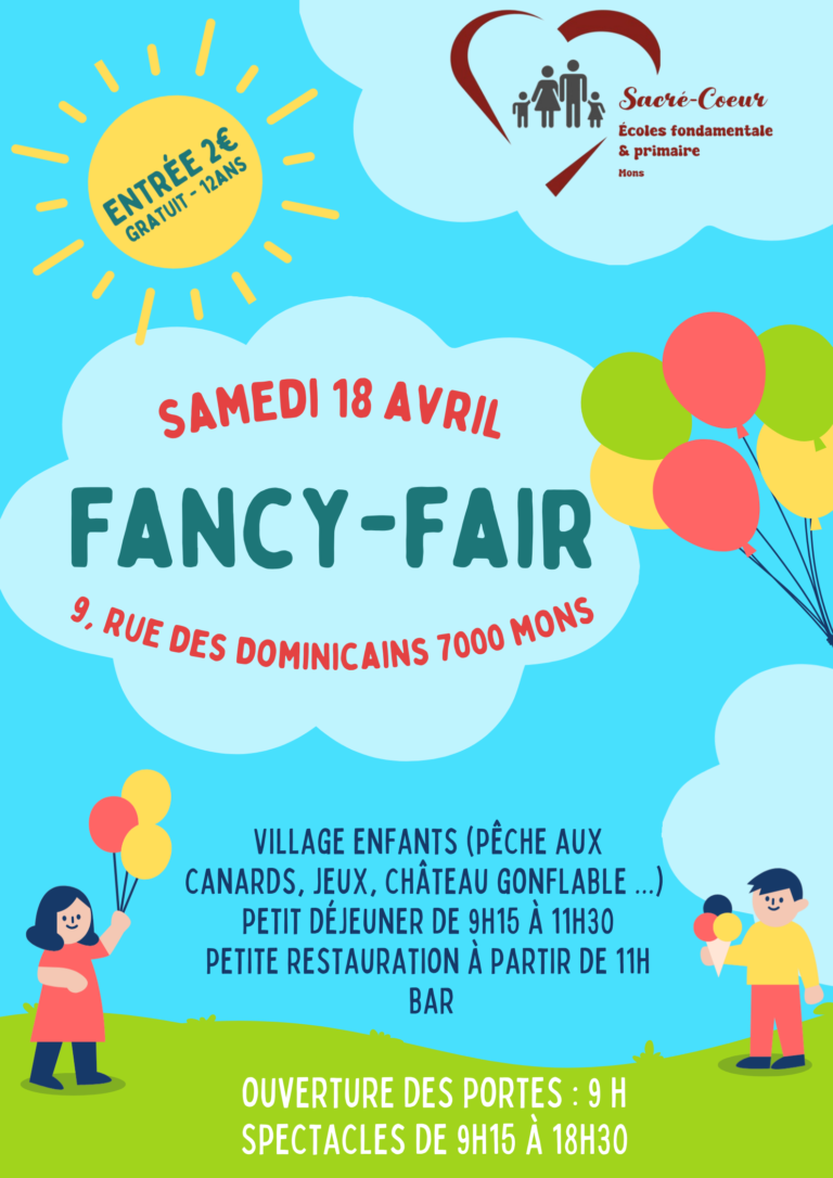 Fancy-fair 2026 – EFP Sacré-Coeur Mons